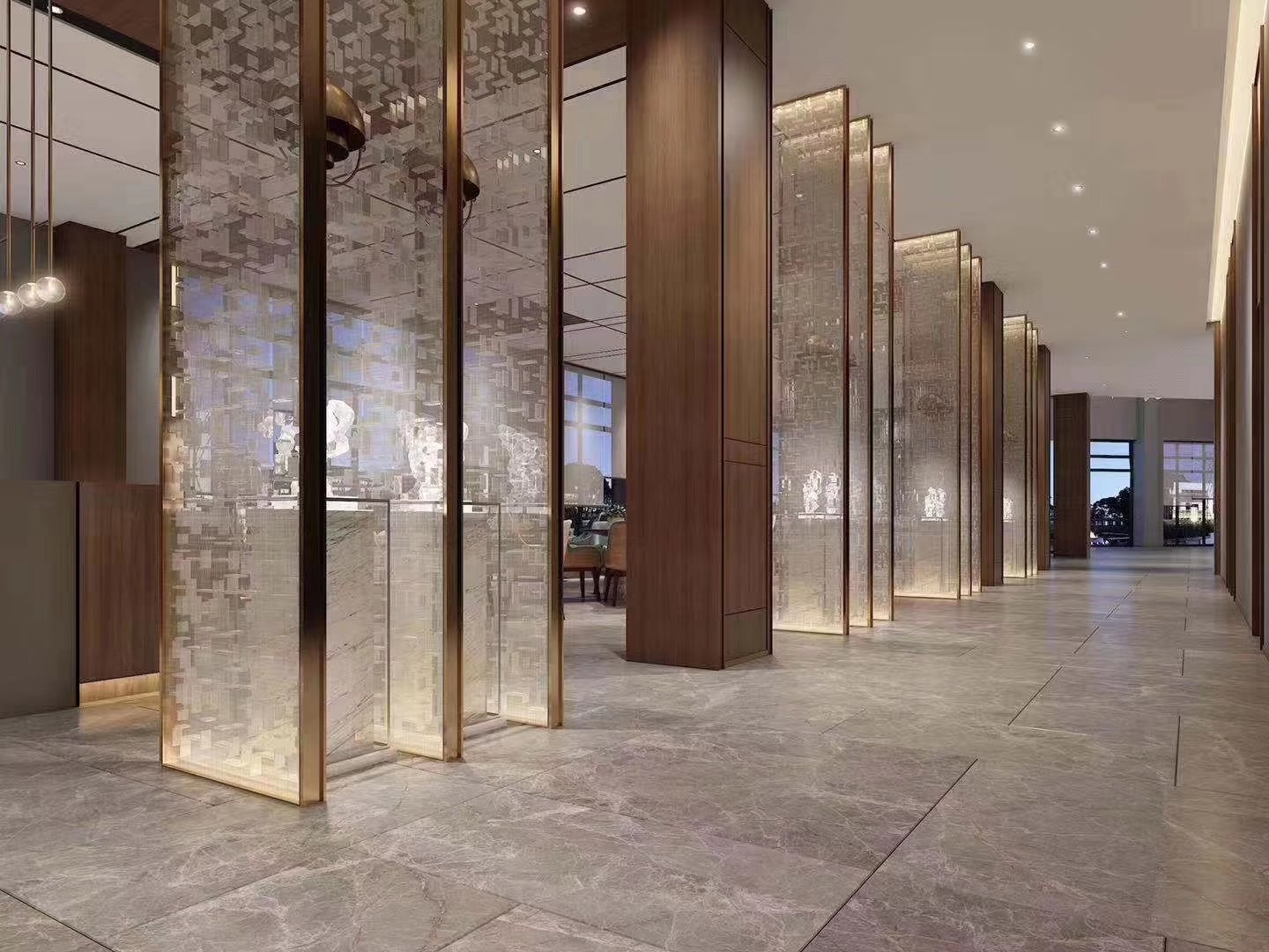 Interior Artistic Fabricated 9A 2mm Laminated Insulated Glass